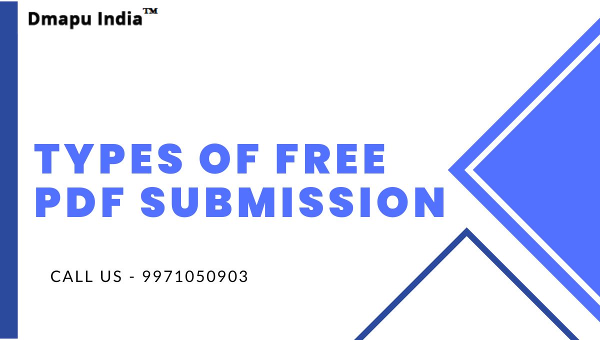 Free PDF Submission Sites and Its benefits in 2023